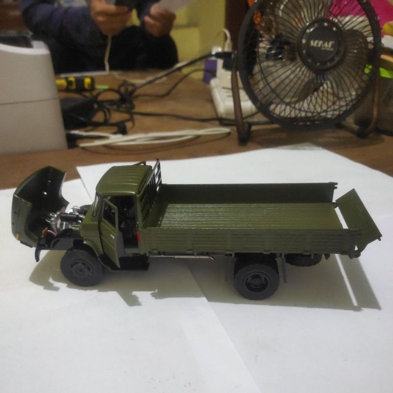 Jual diecast miniatur truck perang truk army TNI tentara full metal ...