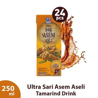 Jual Ultra Minuman Sari Buah Asem 250ml Sari Asam Jawa per Karton isi ...