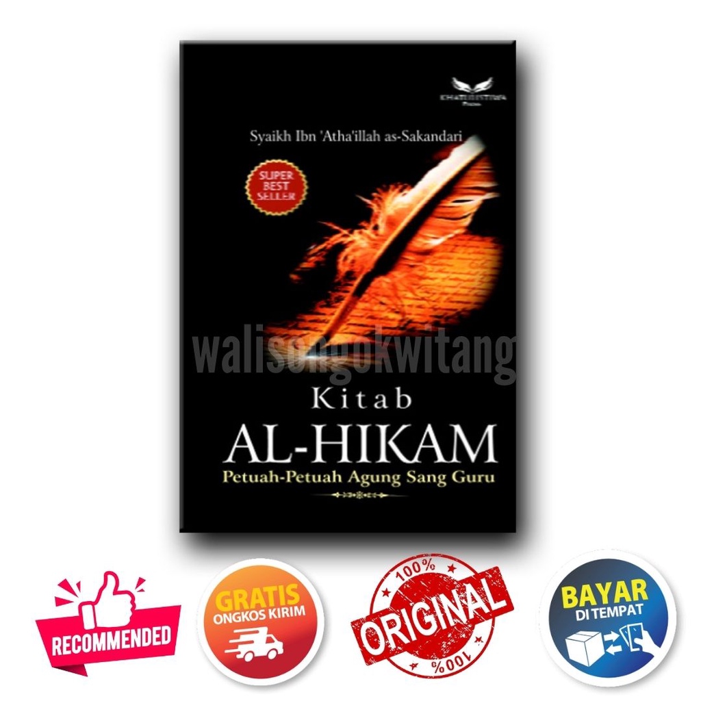 Jual Buku Kitab Al Hikam Ibnu Athaillah Terjemah Dan Penjelasannya ...