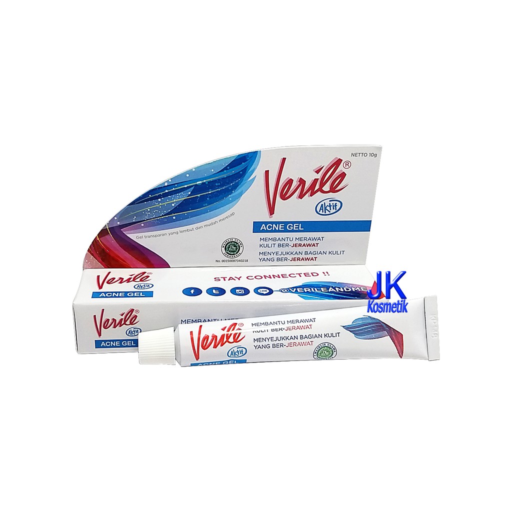 Jual Verile ACNE GEL 10 gr - Totol Jerawat Indonesia|Shopee Indonesia