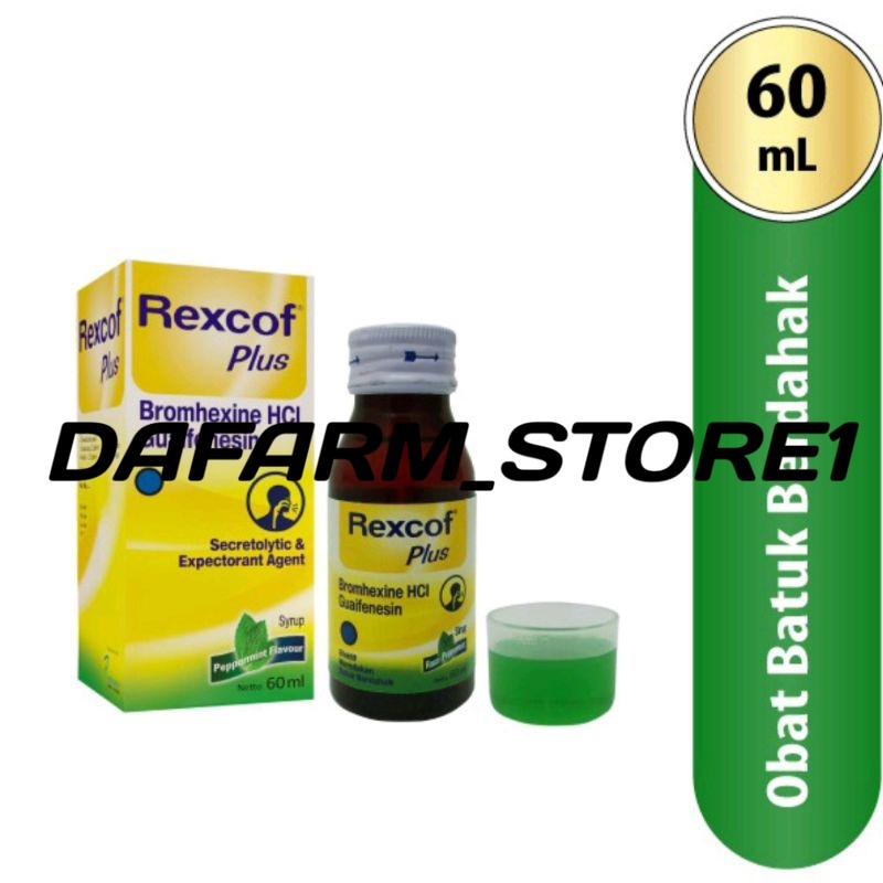 Jual Rexcof Plus 60 ml / Obat Batuk Berdahak | Shopee Indonesia