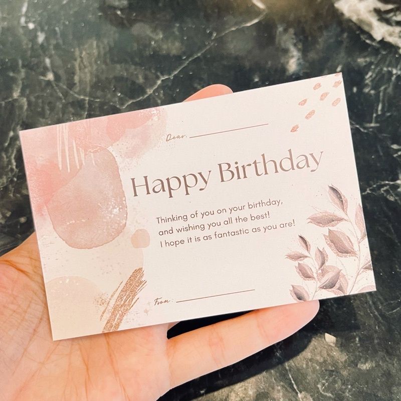 Jual Bbijoux.id Birthday Card Kartu Ucapan Ulang Tahun | Shopee Indonesia