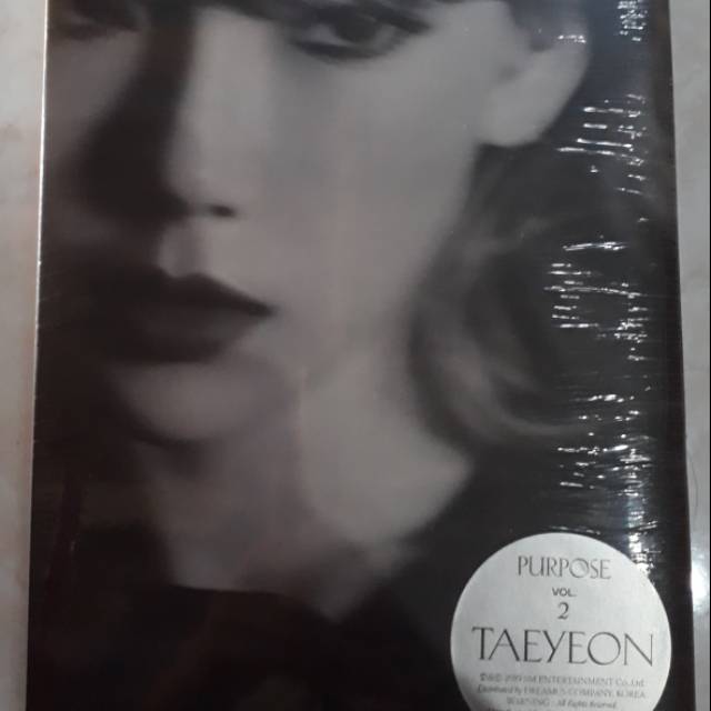 Jual Poster Taeyeon - Purpose White Ver | Shopee Indonesia