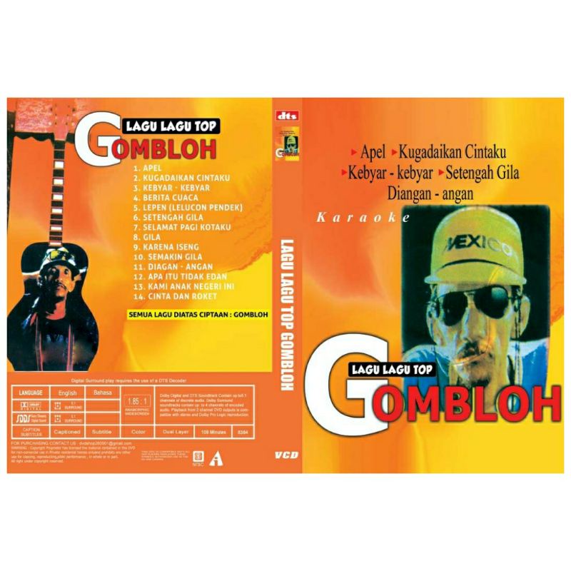 Jual KASET VCD MUSIK LAGU POP NOSTALGIA GOMBLOH | Shopee Indonesia