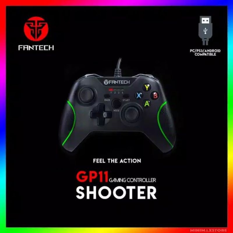 Jual Fantech GP11 SHOOTER Wired Gaming Controller Gamepad Indonesia ...