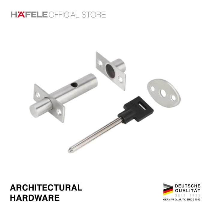 Jual Hafele Engineering Security Bolt - Kunci Pintu Rumah | Shopee ...