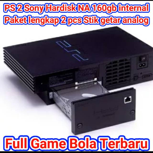 Jual PS2 SONY PS 2 FAT MATRIX HARDISK NA 160GB INTERNAL | Shopee Indonesia