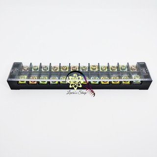 Jual Terminal Blok Kaca 12 Pole 12x25A Terminal Block Sambungan Listrik ...