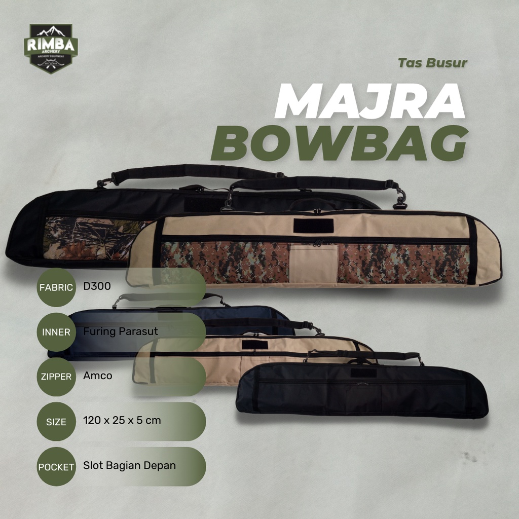 Jual Tas Busur Panah Majra / Tas Panahan Tradisional Horsebow D300 ...