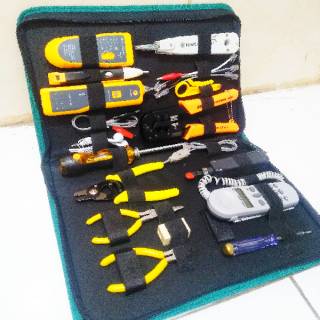 Jual Toolkit Set Tool Kit Network Alat Teknik Jaringan Lan & Telepon V1 ...