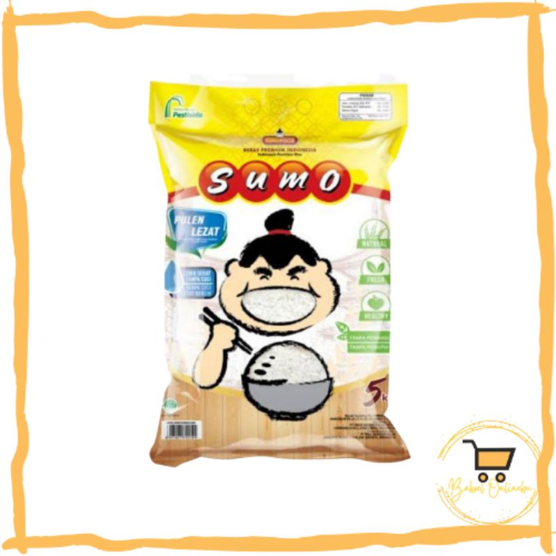 Jual BERAS SUMO KUNING Beras Premium 5Kg | Shopee Indonesia
