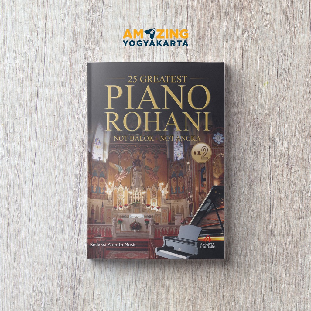 Jual Buku Piano Rohani Vol.2 | Shopee Indonesia