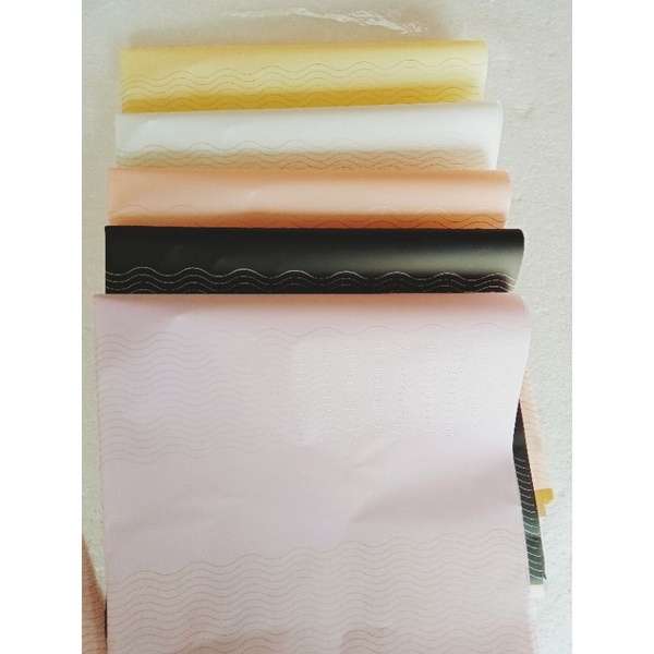 Jual BUCKET PAPER/BUKET/BUKET BUNGA/ BUCKET KADO GELOMBANG WARNA ...