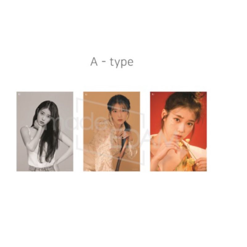 Jual POSTER IU (SET A / B ) edisi April 2020 Merchandise - official ...