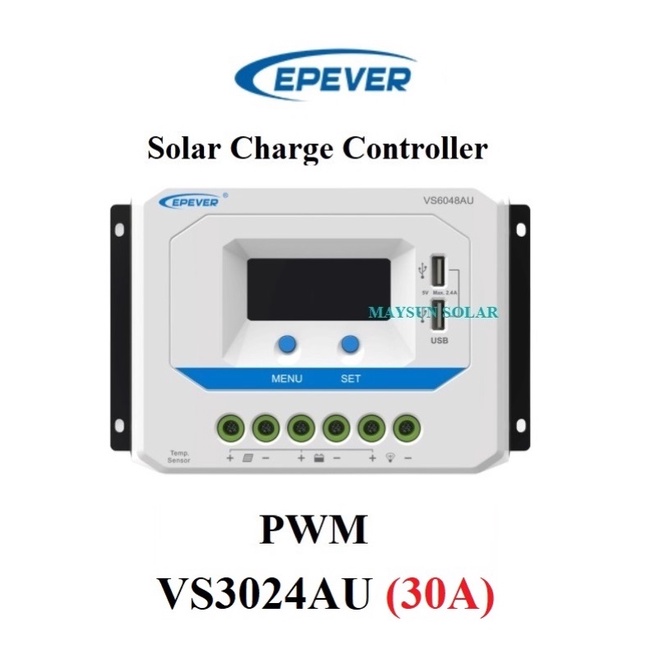 Jual Solar Charge Controller PWM 30A Epever VS3024AN (30A) | Shopee Indonesia