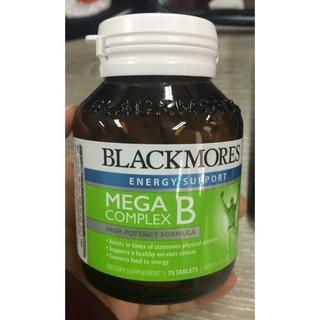 Jual Blackmores Mega B Complex Blackmore Black Mores More Complek ...