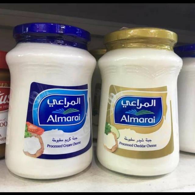 Jual Almarai Cheese Cream & Cheddar Cheese, 200gr (100% Asli Arab ...