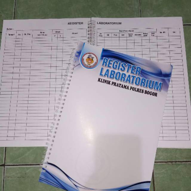 Jual BUKU REGISTER LABORATORIUM KLINIK, BPM, BIDAN PRAKTEK, PUSKESMAS Indonesia|Shopee Indonesia