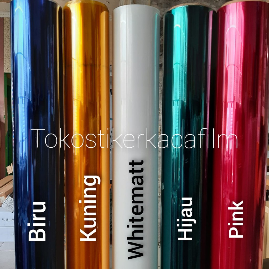Jual STIKER KACA FILM JENDELA RUMAH MOBIL STICKER RIBEN WARNA ANTI ...
