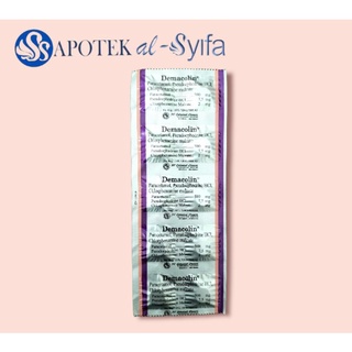 Jual Demacolin 1 strip isi 10 tablet | Shopee Indonesia