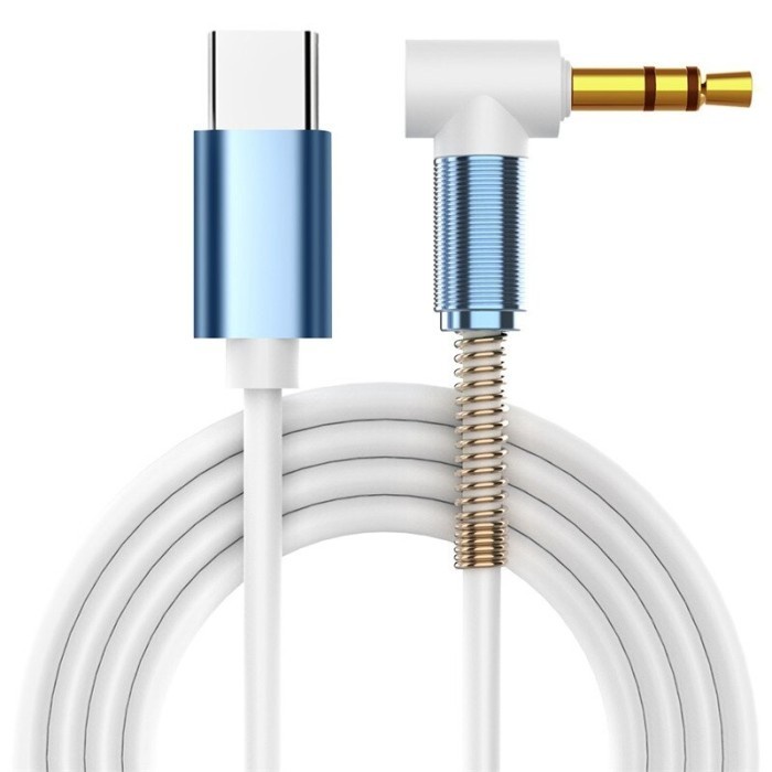 Jual Kabel Audio USB Type C To Aux 3.5mm Dari Hp ke Speaker Audio Mobil ...
