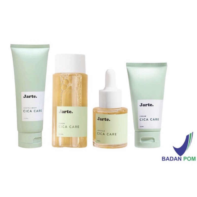 Jual JARTE BEAUTY - JARTE CICA CARE GENTLE WASH 100ML / CICA CARE TONER ...