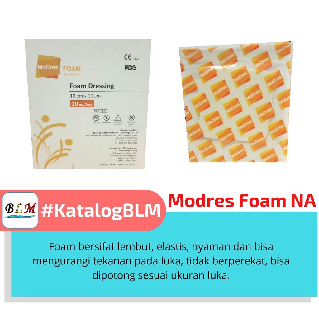 Modres Non Adhesive 10x10 cm/Lembar | Shopee Indonesia