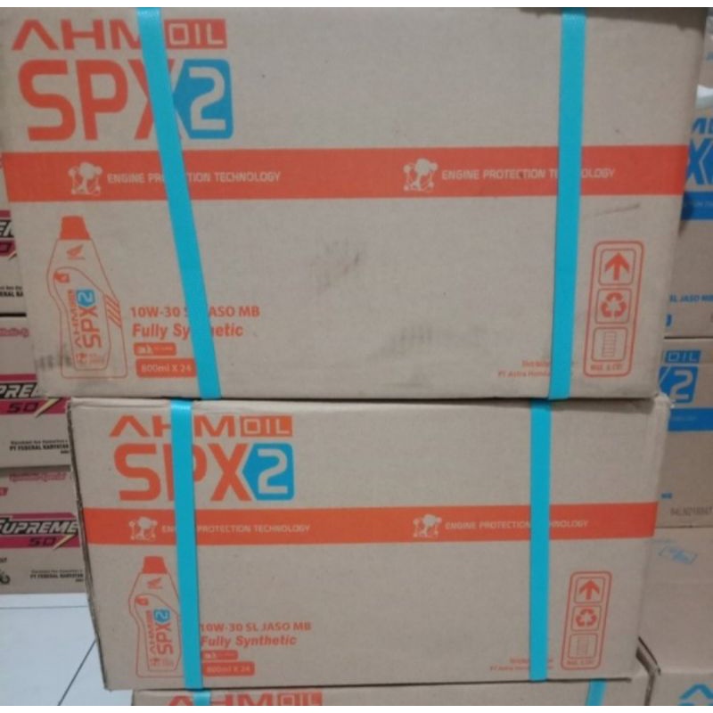 Jual OLI SPX2 OLI SPX 2 AHM 800ML HARGA SATU DUS KEMASAN BARU | Shopee ...