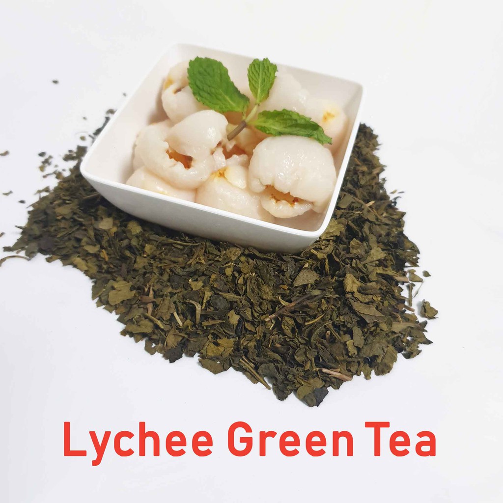 25gr Teh Leci / Green Tea Lychee / Teh Hijau Rasa Leci | Shopee Indonesia