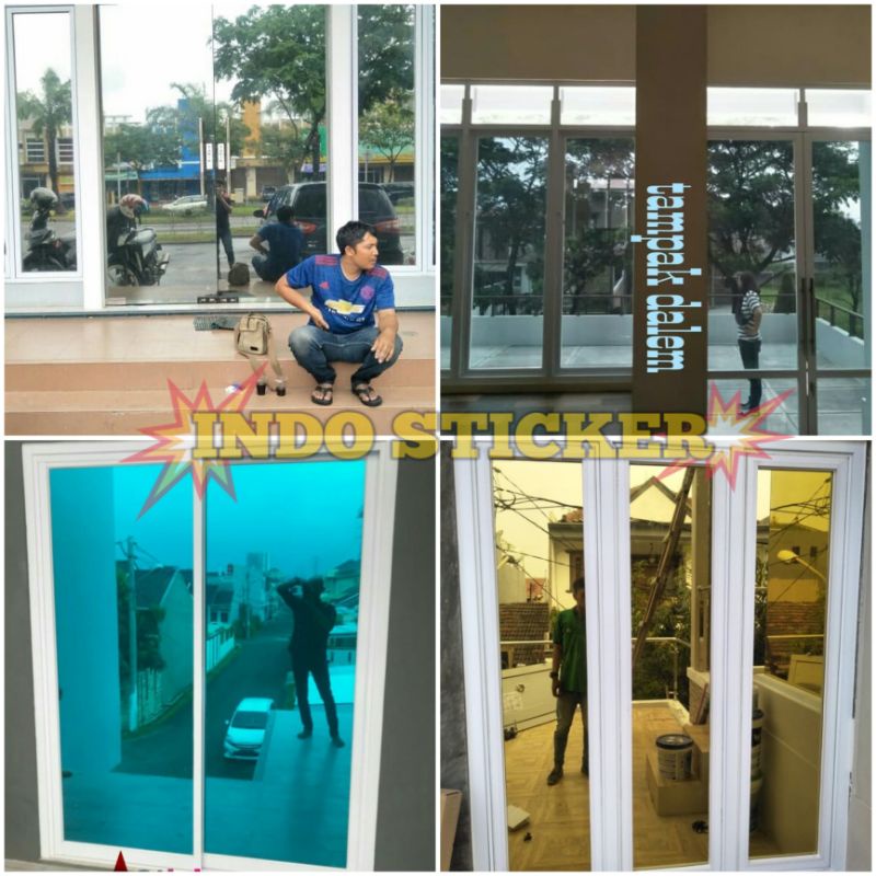 Jual STICKER KACA FILM ONEWAY RAYBEN STIKER JENDELA RUMAH HITAM GEDUNG ...