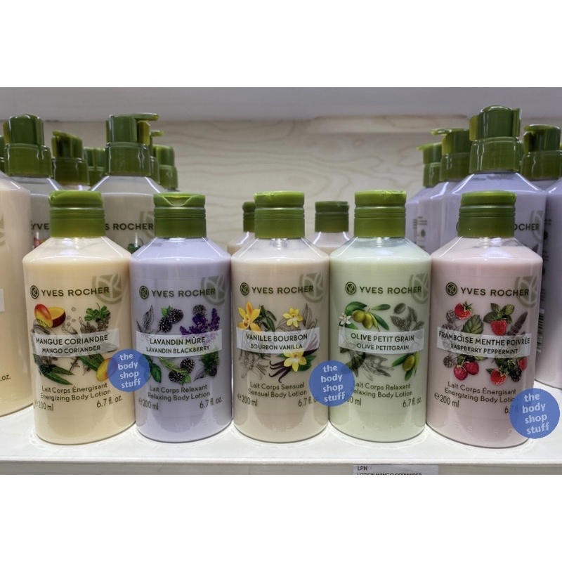 Jual Yves Rocher Body Lotion 200ml | Shopee Indonesia