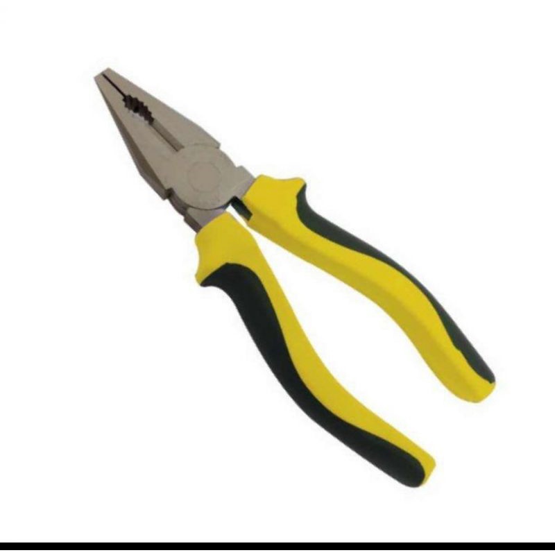 Jual combination plier 8in krisbow yellow | Shopee Indonesia