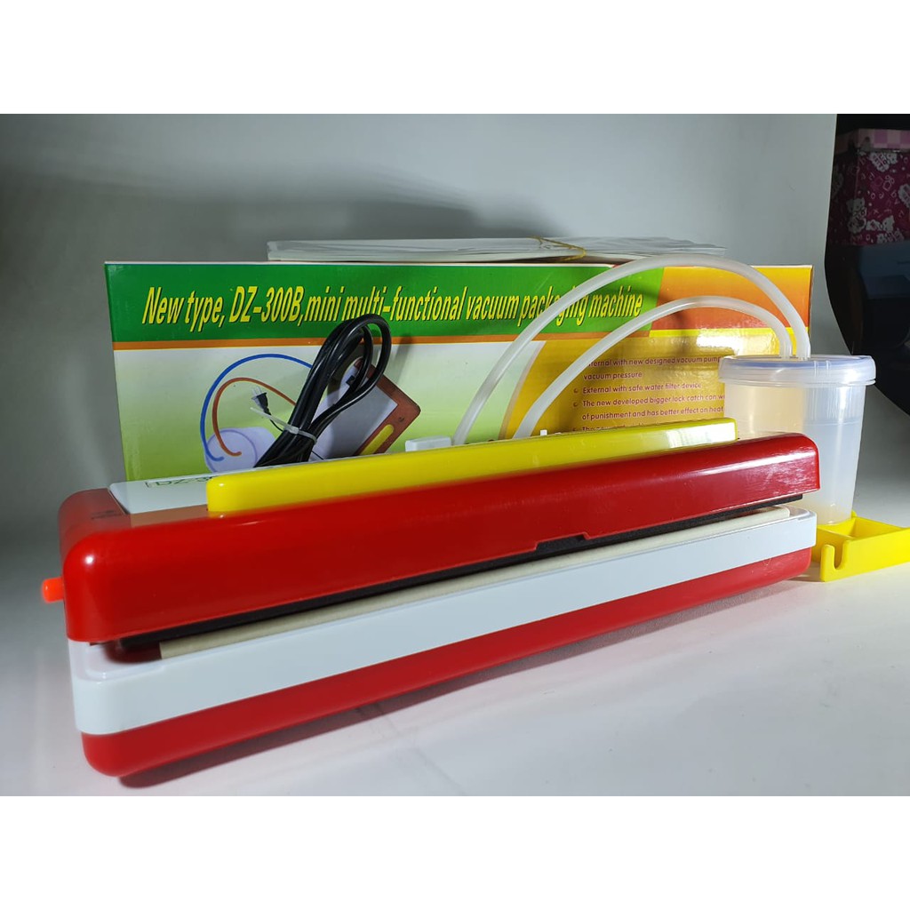Mesin Vakum DZ-300B Vacuum Sealer Mesin Pengemas Makanan Basah/Kering ... Mesin Vakum DZ-300B Vacuum Sealer Mesin Pengemas Makanan Basah/Kering ...