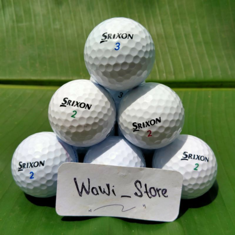 Jual BOLA GOLF SRIXON KUALITAS GRADE A B ORIGINAL GOLF BALL ASLI SECOND ...