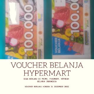 Jual Voucher Belanja Hypermart | Shopee Indonesia
