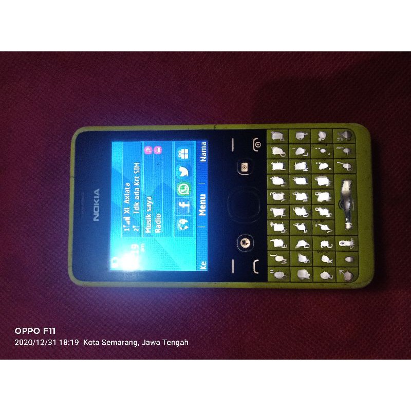 Jual Nokia Asha 210 kuning hp jadul | Shopee Indonesia