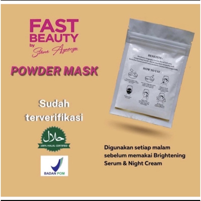 Jual Fast powder mask by steviag91 | Shopee Indonesia