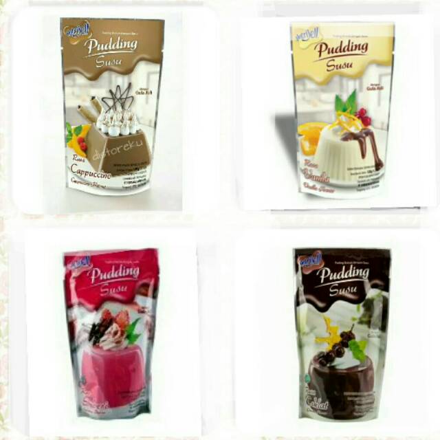 Jual Pudding Susu Nutrijell kemasan 145 gram | Shopee Indonesia