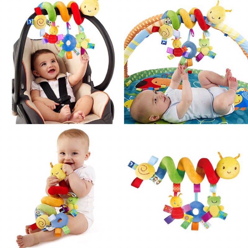 Jual MAINAN EDUKASI GANTUNGAN STROLLER RATTLE BABY KASUR RANJANG ...