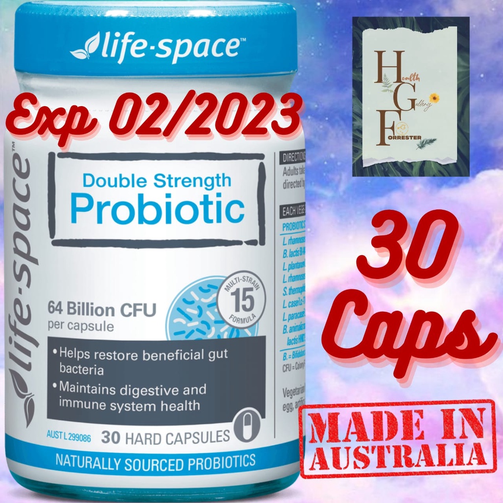 Jual life space double strength probiotic 30 capsules | Shopee Indonesia