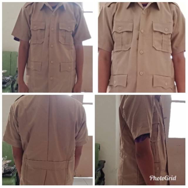 Jual SERAGAM PDU PRAMUKA PUTRA KAIN ACELLO | Shopee Indonesia