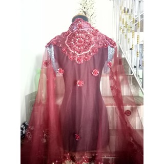 Jual HIJAB SLAYER PENGANTIN HANANIA PREMIUM / SLAYER PENGANTIN ELEGAN ...