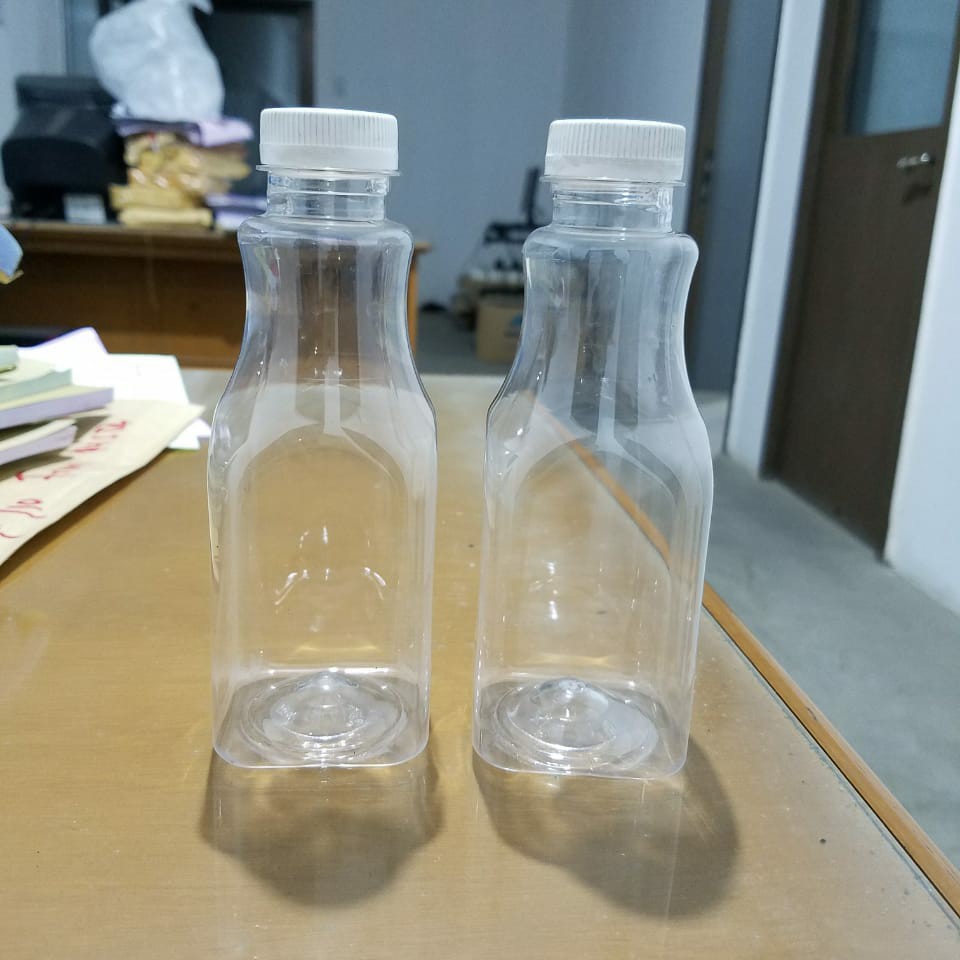 Jual Botol Plastik 300ml Hazelnut (C) / Botol Jus Murah / Botol Minuman ...