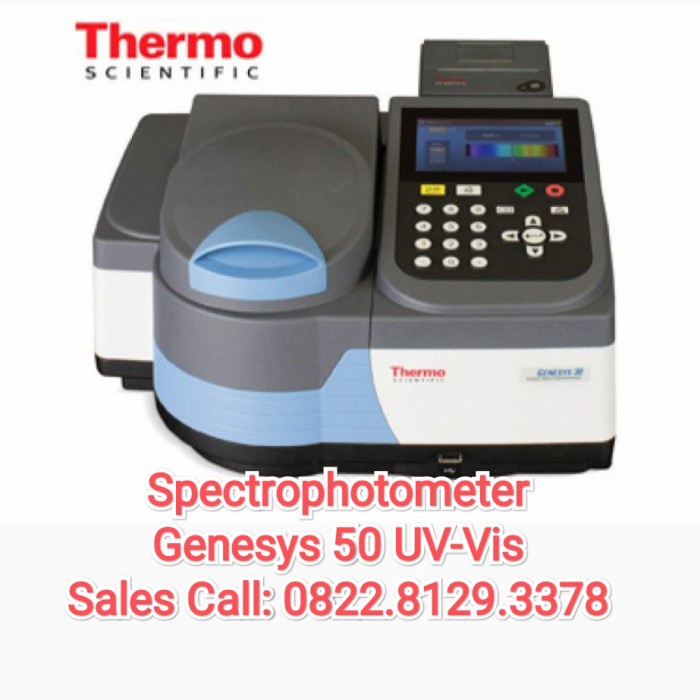 Jual Thermo Scientific - Spectrophotometer Genesys 50 UV-Vis | Shopee ...