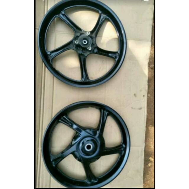 Jual Velg Pelek Mio M3 Satu Set Depan Belakang Yamaha Mio M3 | Shopee ...