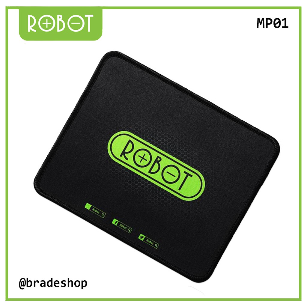 Jual Mousepad Robot RP01 - MP01 Black | Shopee Indonesia
