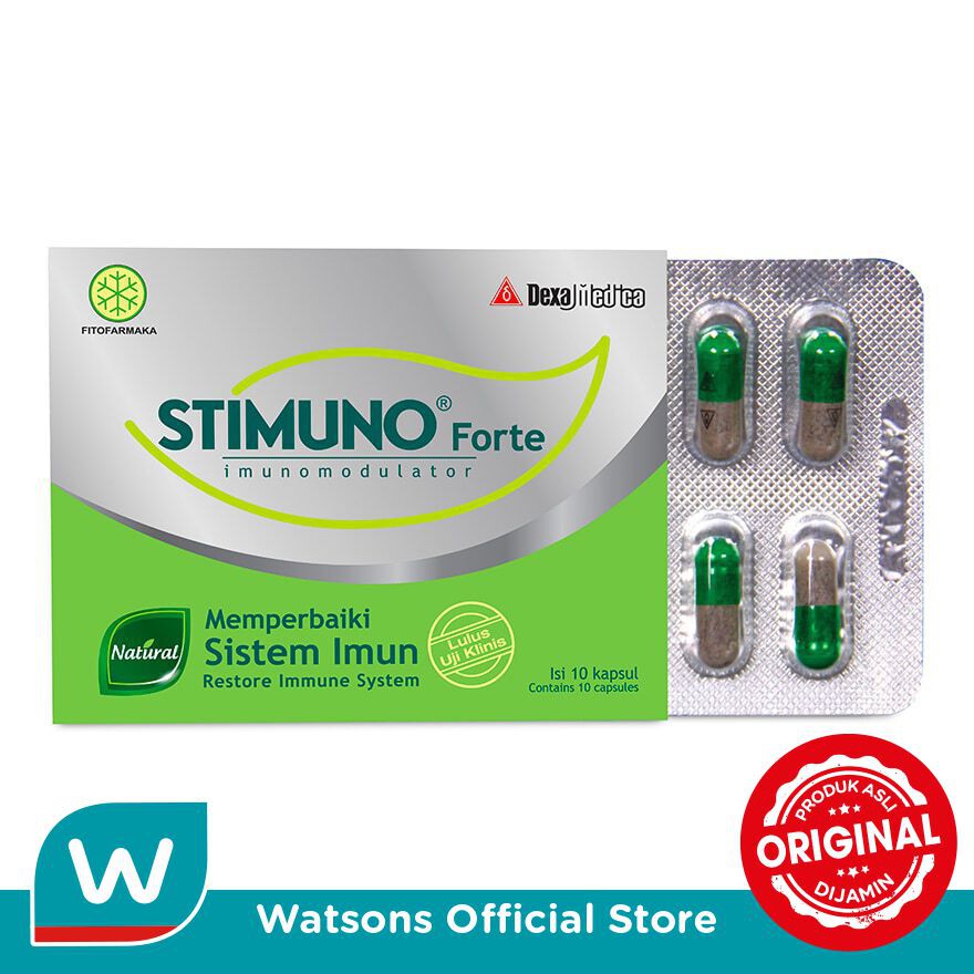 Jual Stimuno Forte Box 10 Kapsul | Shopee Indonesia