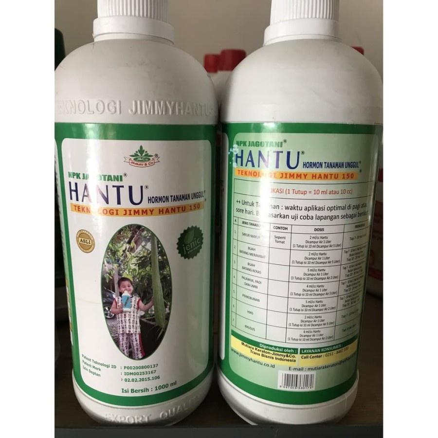 Jual Pupuk NPK Hantu Jago Tani 1000ml - Pupuk Hantu Ratu Biogen ...