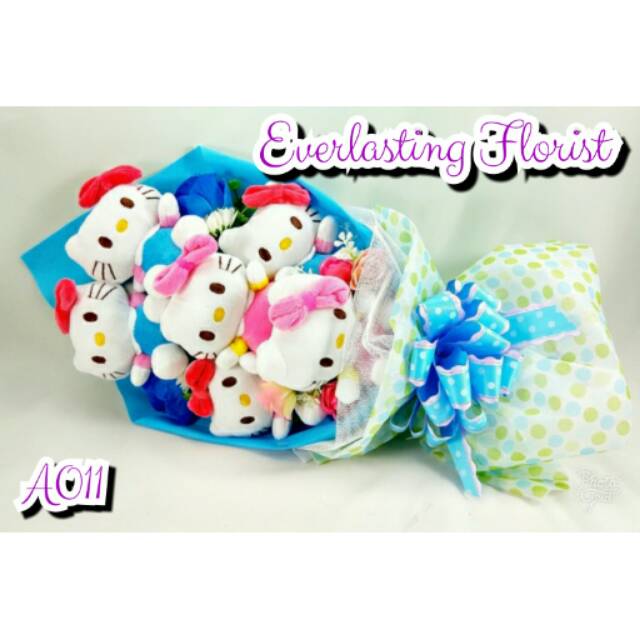 Jual Bucket Hello Kitty (A011) Buket Bunga Boneka Bouquet Wedding ...