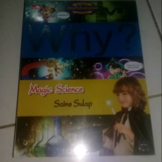 Jual BUKU WHY MAGIC SCIENCE SAINS SULAP | Shopee Indonesia